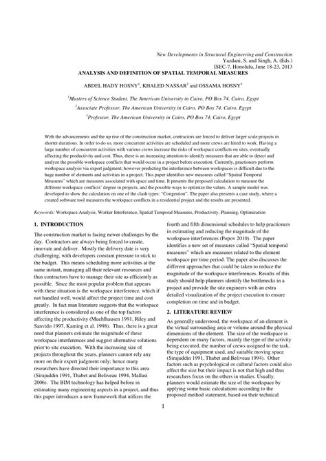 pdf spatial temporal measures a new parameter for planning