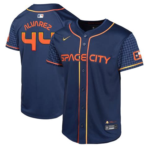 Yordan Alvarez 44 Houston Astros City Connect Limited Youth Jersey N
