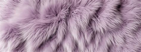 Pink Fur Texture Top View Pink Sheepskin Background Fur Pattern