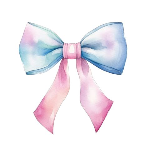 수채화 리본 넥타이 수채화 리본 절하다 Png 일러스트 및 이미지 에 대한 무료 다운로드 Pngtree