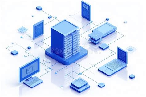 Hosting Infographic For Asp Net Web Development Stock Illustration Illustration Of Benefits