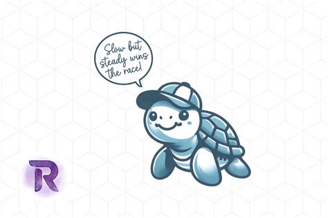 Slow But Steady Wins The Race Png Graphic By Revelin · Creative Fabrica