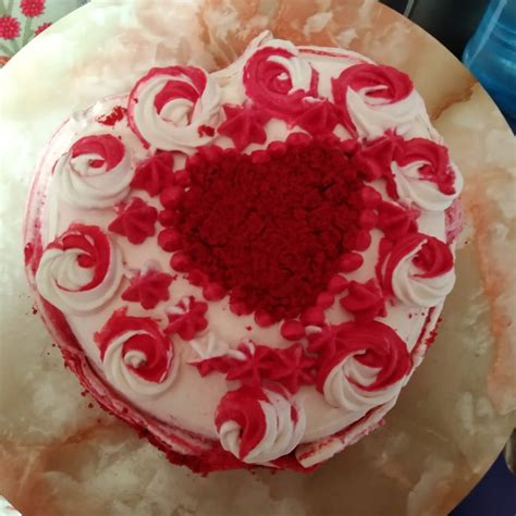 Red Velvet Cream Cheese Cake At Rs 500piece लाल वेलवेट क्रीम केक In