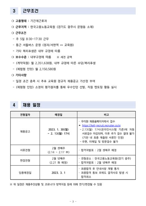 2023년도 계약직원체험형 청년인턴 채용공고 공모전 대외활동 링커리어
