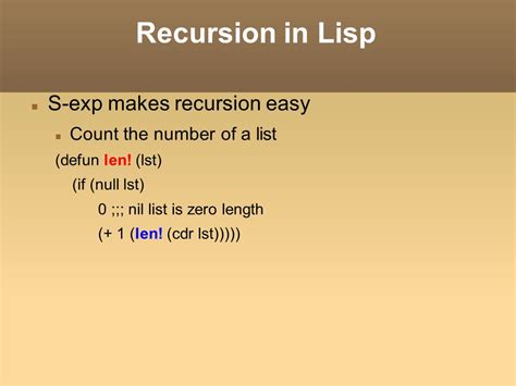 Basic Introduction To Lisp Ppt Download