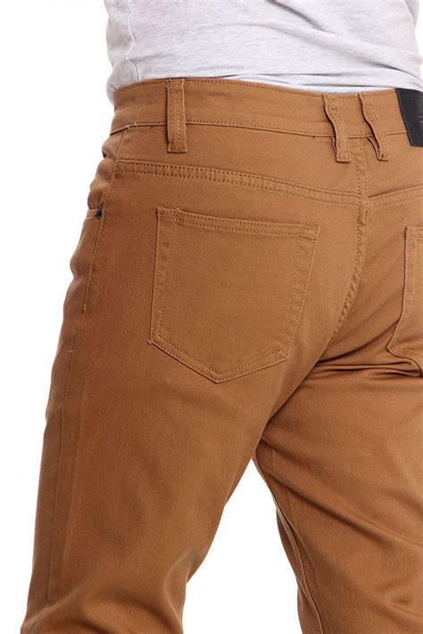 Mens Taper Fit Colored Denim Jeans Dl201 G Style Usa