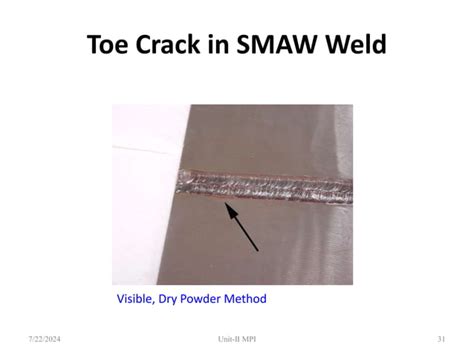 Unit Ii Mpi Non Destructive Testing Of Materials Ppt