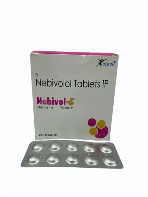 5mg Nebivol Nebivolol Tablet At ₹ 5410 Box Cardiac Drugs In Nagpur