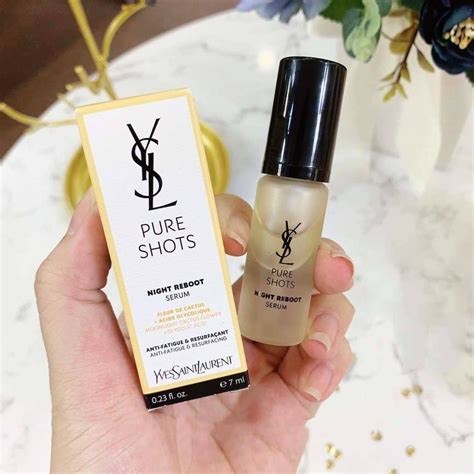 Ysl Pure Shots Night Reboot Serum 7ml Beauty And Personal Care Face