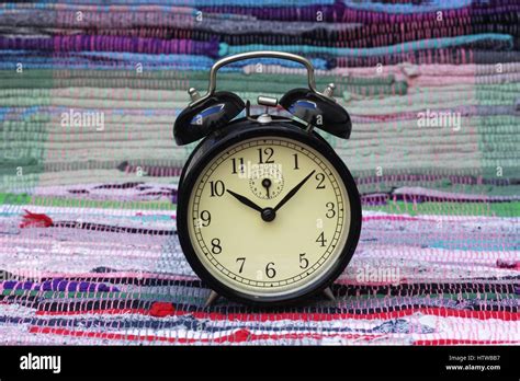 Old Alarm Clock Stock Photo Alamy
