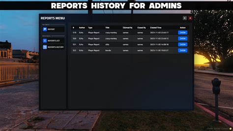 [esx qb] vms reports the most advanced report system fivem releases