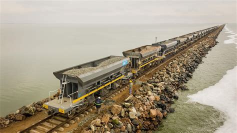 Se transportó una carga récord en los trenes del país con fuerte crecimiento de productos