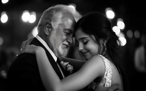 Emotional Fatherdaughter Dance At Reception Premium Ai Generated Image