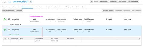 creating vm and storage logical networks in ovirt rhev
