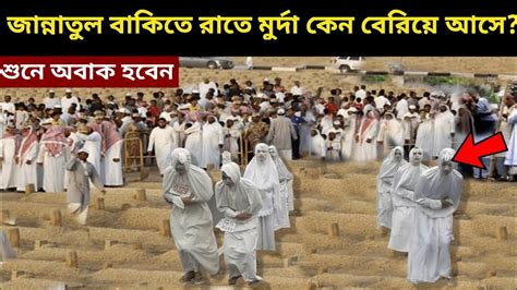 জান্নাতুল বাকিতে মৃত ব্যক্তি রাতে কেন বের হয় মদিনা শরীফ এর