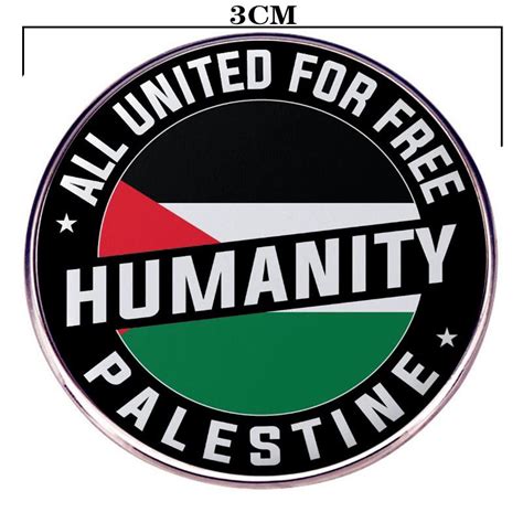 Pin Bendera Palestine Flag Pin Brooch Free Gaza Pin Palestine Badge