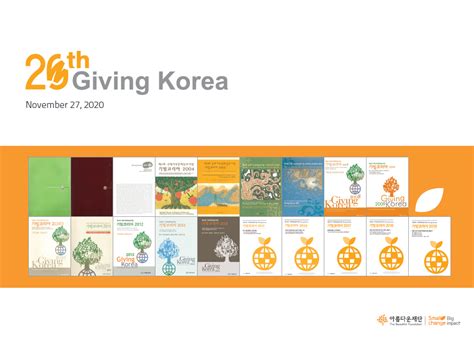 Dec 2020 기빙코리아 2020 보고서 발간 아름다운재단 기부문화연구소