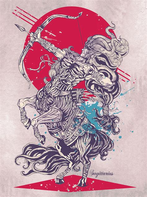 Zodiac Signs Illustrations On Behance