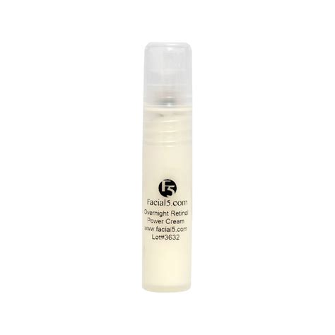 Sample Size Overnight Retinol Power Cream With Phospholipids Facial 5