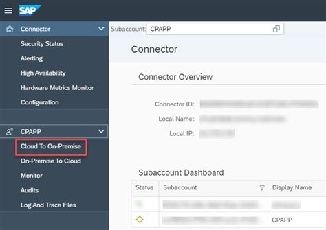 Cloud Connector And Btp Integration Setup Prospecta Help Centre