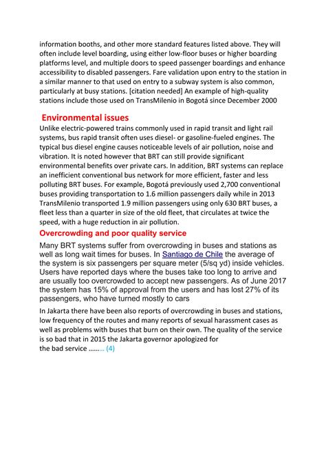 Bus Rapid Transit Brt Pdf