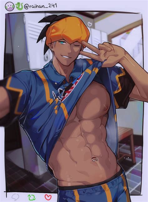 Raihan Pokemon And More Drawn By Chariko Danbooru