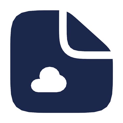 Cloud File Vector SVG Icon SVG Repo