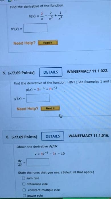 Solved Use The Shortcut Rules To Mentally Calculate The Chegg
