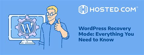 WordPress Recovery Mode Hosted Com Blog