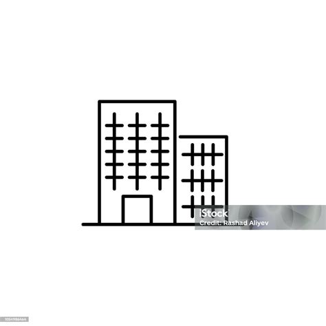 建築圖示移動概念和 Web 應用程式 Iicon 的構建元素薄線圖示為網站設計和開發 應用開發高級圖示向量圖形及更多住宅區圖片 Istock