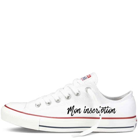 Converse Custom Modèle Bas Double G Customs Custom Sneakers