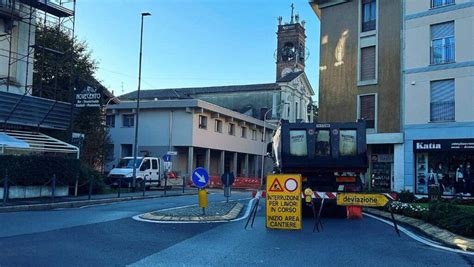 Rovellasca Via Ai Lavori Che Daranno Nuovo Look Al Centro Il Saronno