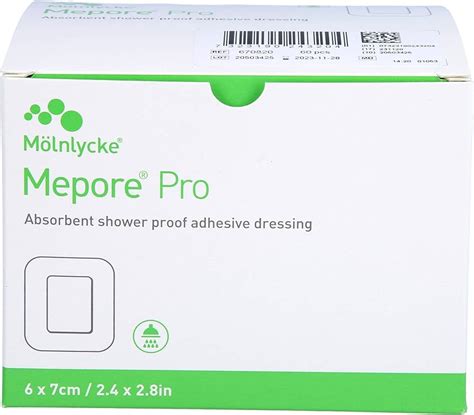 Mepore Pro 6cm X 7cm 60s Box Medisep