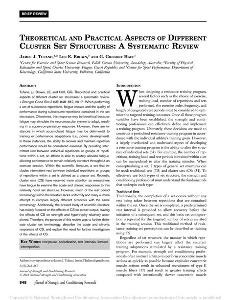 Pdf Theoretical And Practical Aspects Of Different Cluster Set