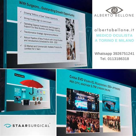 Staar Surgical Evo Visian Icl Certification Course 8th October 2017