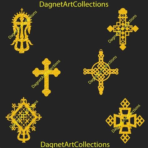 Ethiopian Eritrean Orthodox Cross Digital Download Instant Download