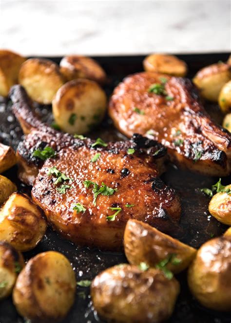 Oven Baked Pork Chops With Potatoes Recipe Baked Pork Recipes