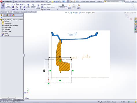 Tutorial How To Model A Bbs Lm Wheel In Solidworks And Show Design Intent Grabcad Tutorials