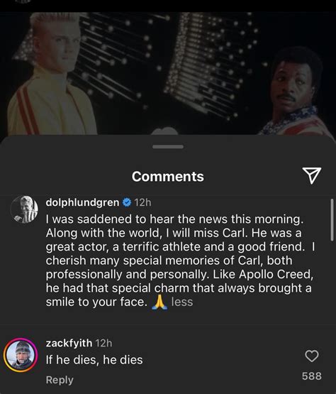 Rip Carl Weathers Rwtf
