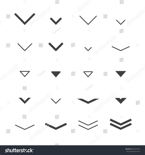 Scroll Down Arrow