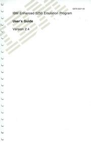Ibm Pc Enhanced Emulation Program V G IBM Enhanced