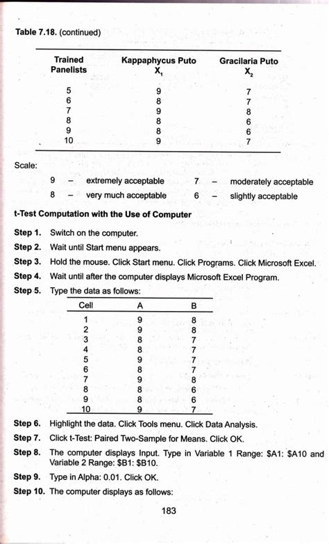 Chapter 7 Data Processing Statistical Treatment Analysis And Interpretation Pdf