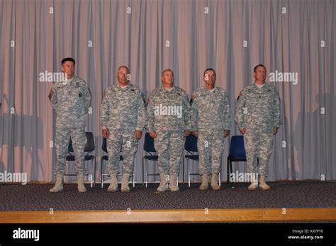Us Army National Guard Awards And Promotion Presentation Ceremony