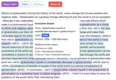 Streamlit Annotator An Easy To Use Tool For Text Annotation In Nlp And Argument Mining Tasks