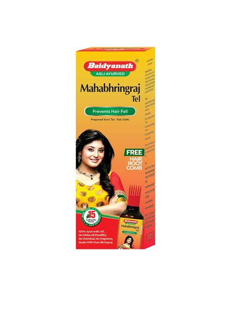 Buy Baidyanath Maha Bhringraj Hair Oil 200 Ml Hair Oil For Unisex