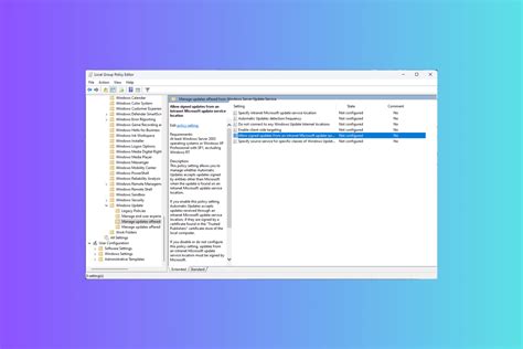 How To Configure Signed Updates From An Intranet Microsoft Update