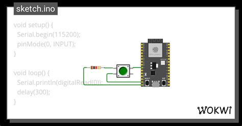 Input Pullup Wokwi Esp Stm Arduino Simulator
