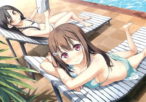 Togawa Mayuu And Nanase Sena Koi Suru Kanojo No Bukiyou Na Butai