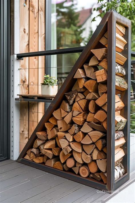 27 Outdoor Firewood Storage Ideas That Look Amazing Godownsize