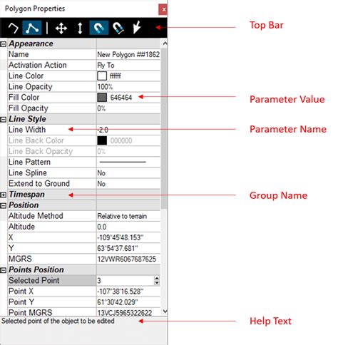Working With The Property Sheet